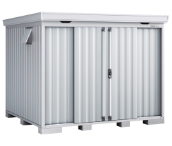FS-2622S イナバ中型物置 フォルタ 一般型 耐風・耐震補強仕様 間口2630×奥行2210×高さ2085mm-シュウノール
