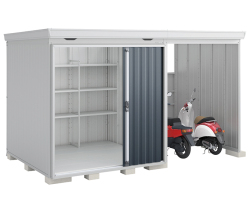 FW-2222+18KS イナバフォルタウィズ 多雪型 間口4000×奥行2210×高さ2085mm-シュウノール