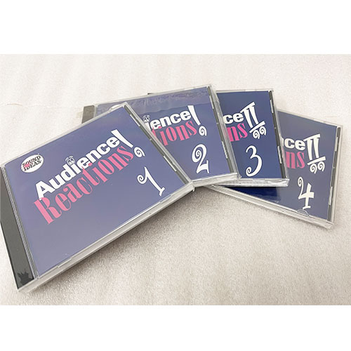 SOUND IDEAS 】Audience Reactions I & II (CD4枚)