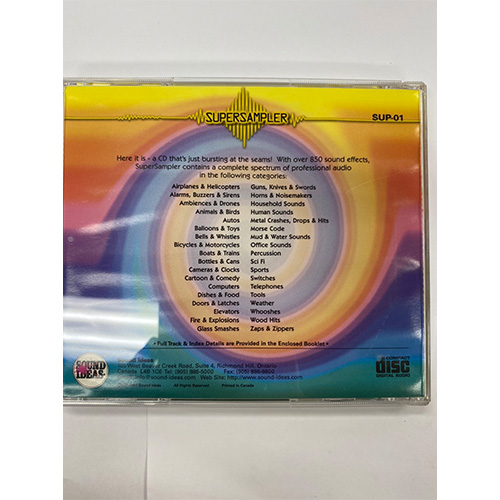 SOUND IDEAS 】SUPER SAMPLER