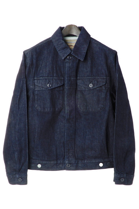 JK01 SHORT JACKET - DENIM /JK01ショートジャケット - デニム