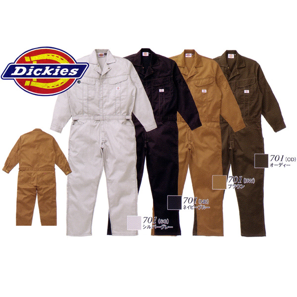 ディッキーズ つなぎ カバーオール 701 【Dickies Cover All】S,M,L,LL | つなぎ、鳶服、作業服