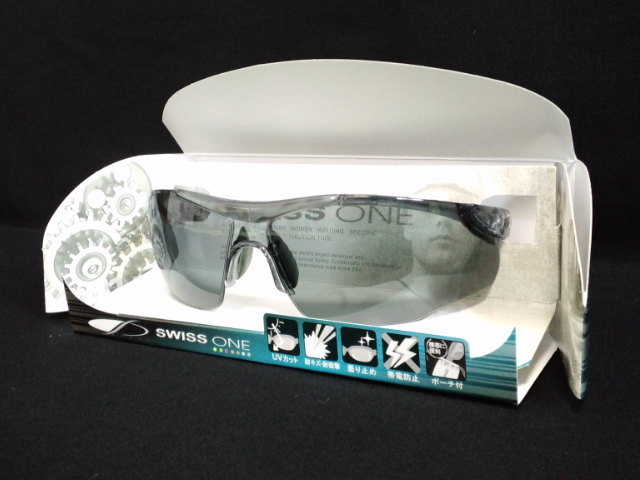 スイスワン ケイマン スモーク SO-002 保護メガネ サングラス SWISS ONE SAFETY Cayman Smoke【取寄せ品 ...