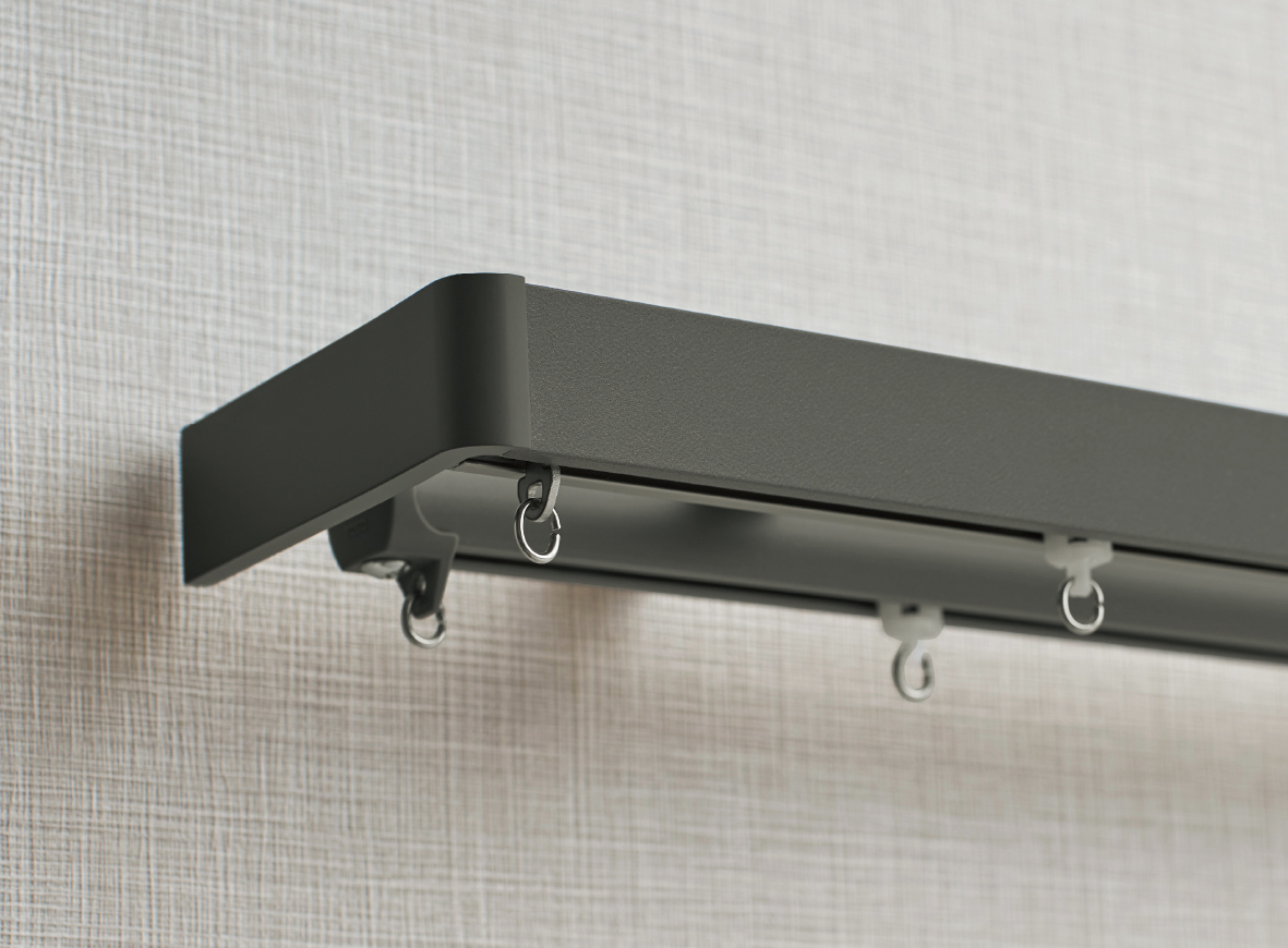 【カーテンレール TOSO】レガートユニ ダブル正面付 | カーテンインテリア専門店TERITERI