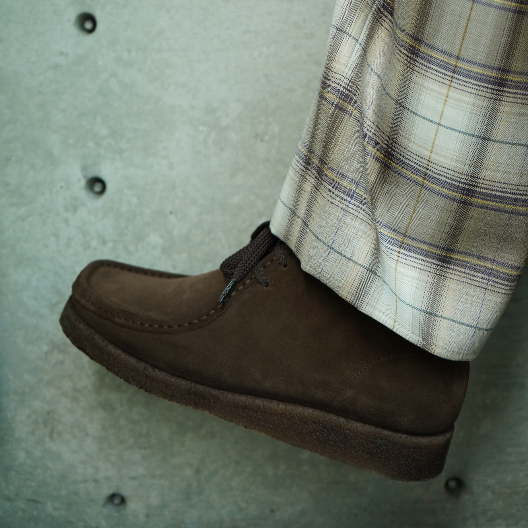 PADMORE & BARNES ORIGINAL MID BRONZE SUEDE