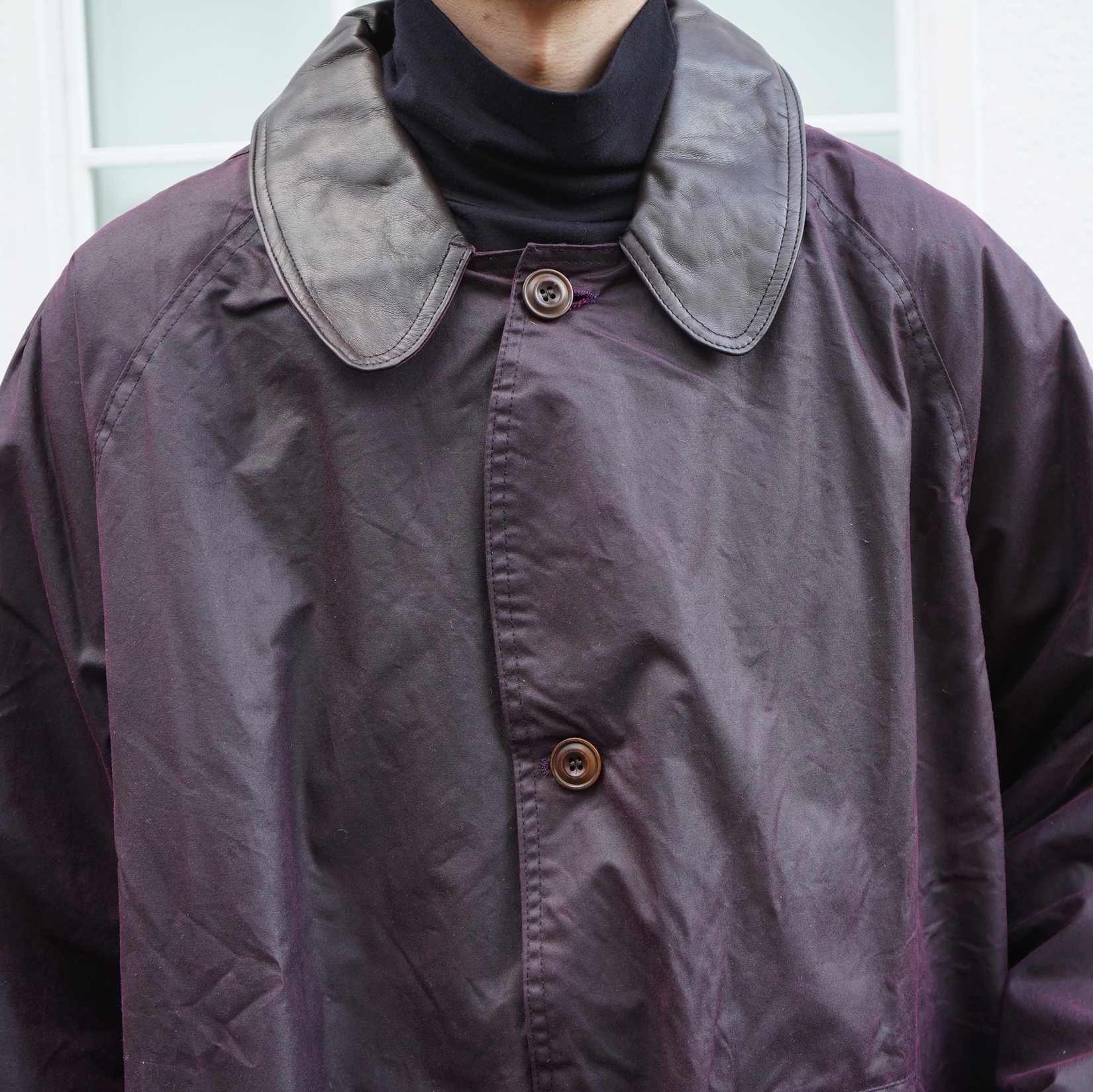 English Utopia HARLE RAINCOAT MERLOT