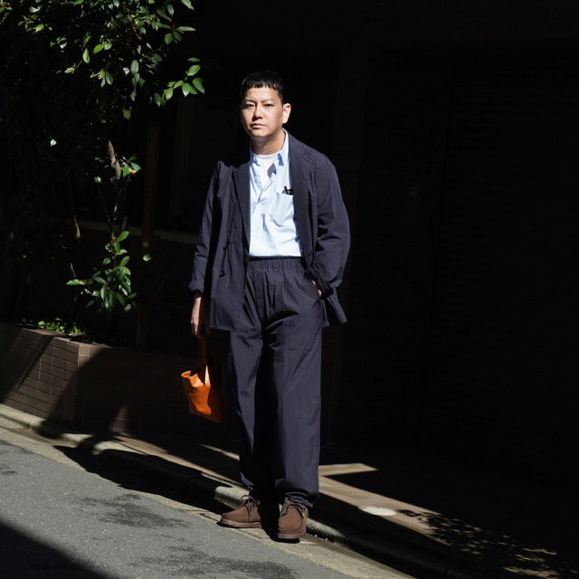 KAPTAIN SUNSHINE DB Take Easy Jacket NAVY