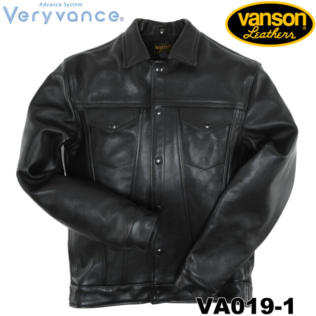 【VANSON】(バンソン ヴァンソン) DJCB2 (ブラック) | THE BACKDROP (アメカジ オンラインショップ)