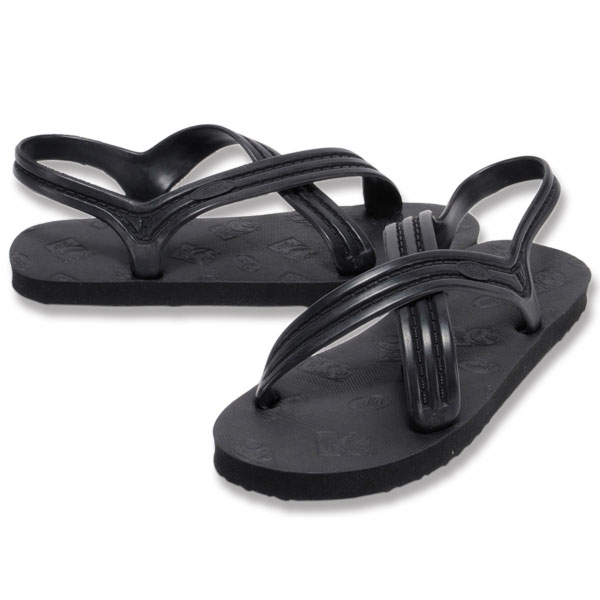 【FLOJOS】(フロホース) 101 / ビーチサンダル (ブラック) | THE BACKDROP (アメカジ オンラインショップ)