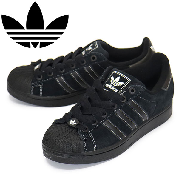 adidas (アディダス) JH5470 SUPERSTAR II スーパースター スニーカー コアブラック/コアブラック/フットウェア ...