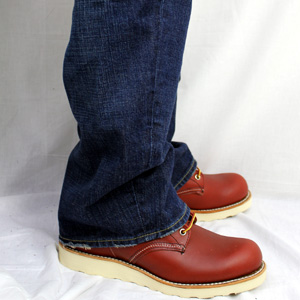 RED WING(レッドウィング) 8166 6inch CLASSIC PLAIN TOE ブーツ オロ・ラセット(赤茶)