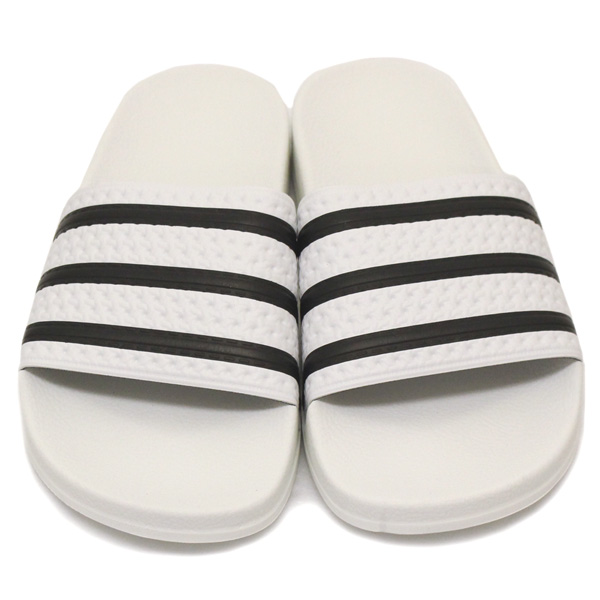 adidas (アディダス) 280648 ADILETTE オリジナルス アディレッタ ホワイトxコアブラックxホワイト AD070