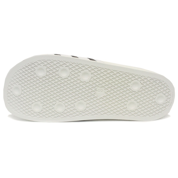 adidas (アディダス) 280648 ADILETTE オリジナルス アディレッタ ホワイトxコアブラックxホワイト AD070