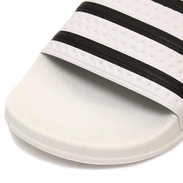 adidas (アディダス) 280648 ADILETTE オリジナルス アディレッタ ホワイトxコアブラックxホワイト AD070