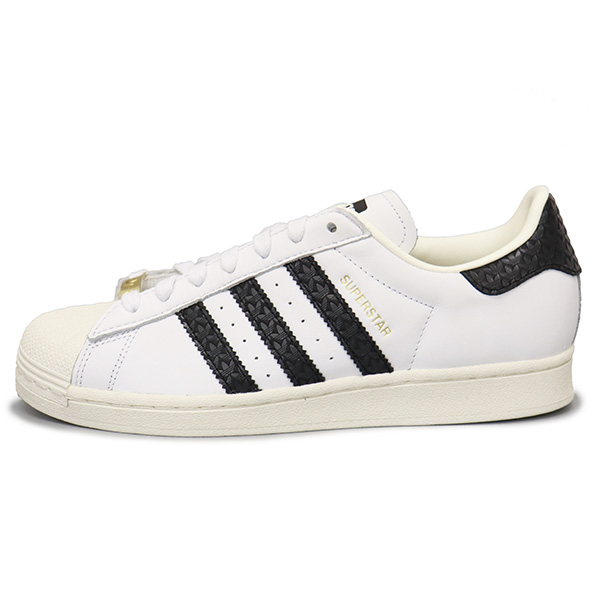 adidas (アディダス) IF3637 SUPERSTAR スーパースター スニーカー フットウェアホワイトxコアブラックxゴールド ...