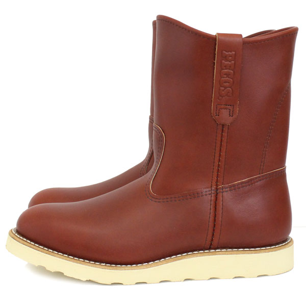 正規取扱店 RED WING(レッドウィング) 8866 9インチ PECOS BOOTS(ペコスブーツ) オロ・ラセット(赤茶) ：流行 ...