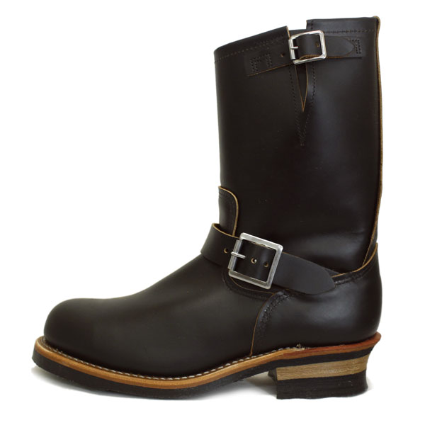 正規取扱店 RED WING(レッドウィング) 9268 Engineer Boots(エンジニアブーツ) ブラック・クロンダイク 茶芯