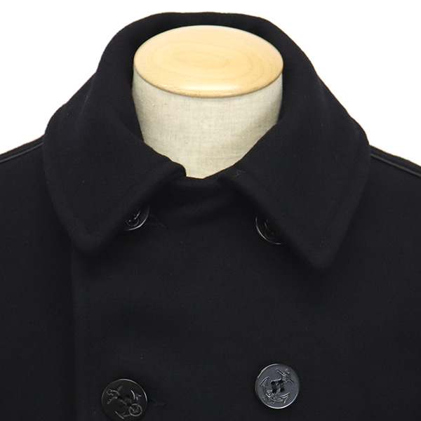 正規取扱店 Schott (ショット) 7081 740C PEACOAT LEATHER PIPING レザーパイピング ピーコート ...