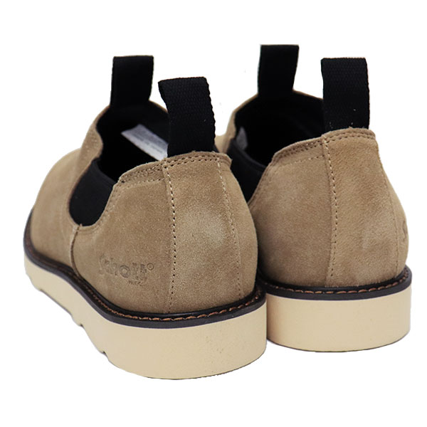 正規取扱店 Schott (ショット) S23003 Twin Gore Low Boots ツイン サイドゴア ロー スエードレザーブーツ ...