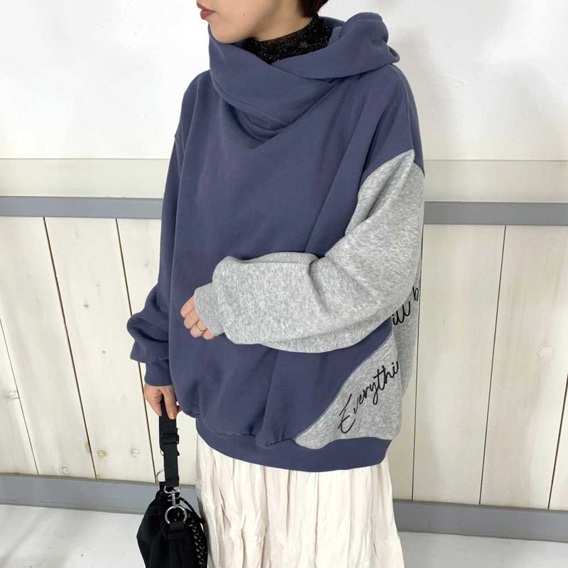 CRB 裏起毛切替プルオーバー|TiMTiMオンラインストア|レディースアパレル通販