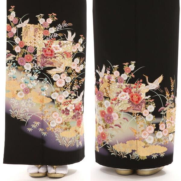 mito_303 N-292 慶翔鶴に花の香 フリー 留袖レンタルのマイセレクト