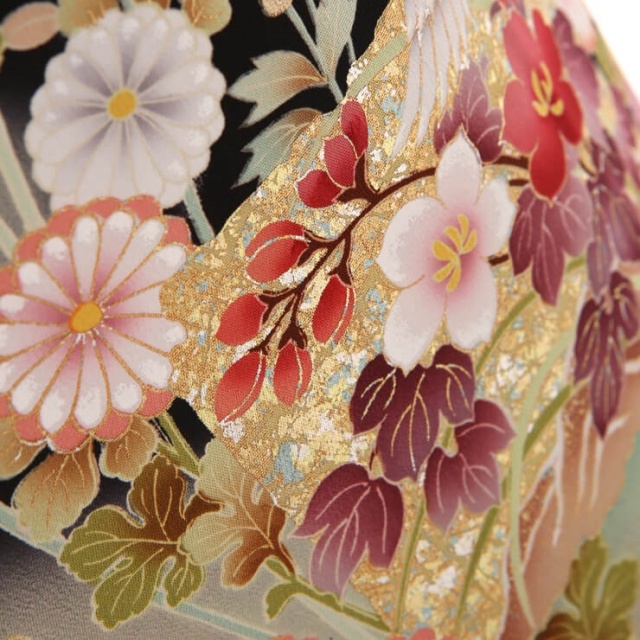 mito_303 N-292 慶翔鶴に花の香 フリー 留袖レンタルのマイセレクト