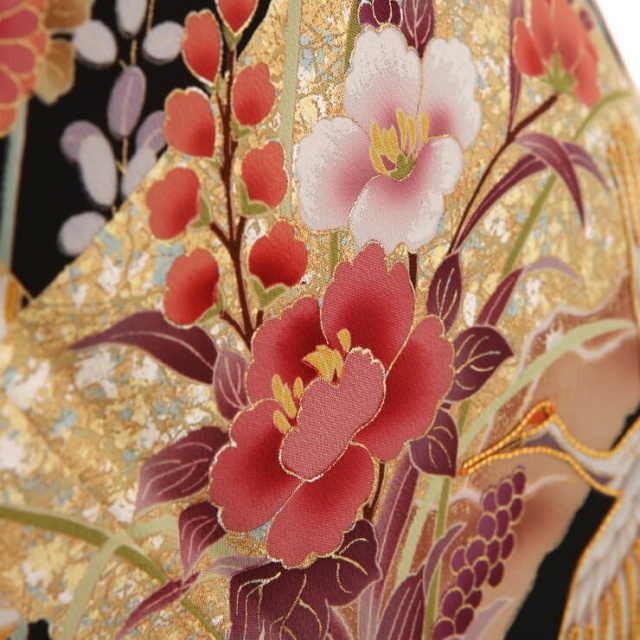 mito_303 N-292 慶翔鶴に花の香 フリー 留袖レンタルのマイセレクト