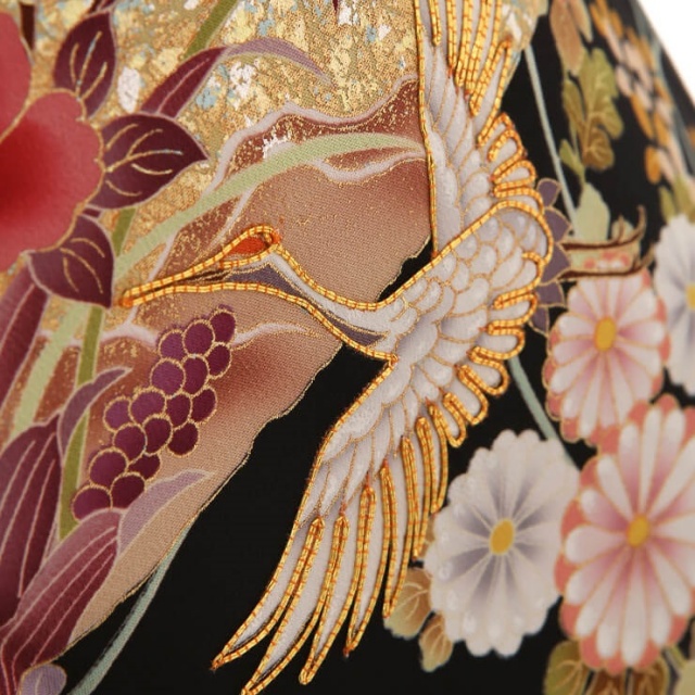 mito_303 N-292 慶翔鶴に花の香 フリー 留袖レンタルのマイセレクト