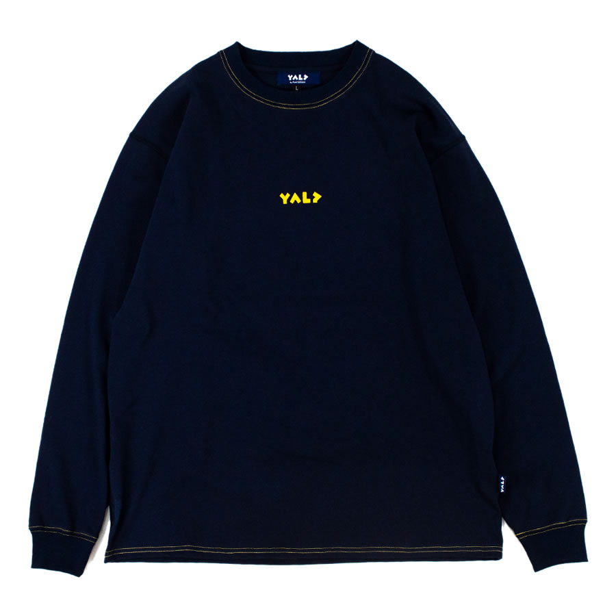 YALP by PLAY DESIGN (ヤルプ) / 半袖Tシャツ / STITCH EMB LS TEE - NAVY ...