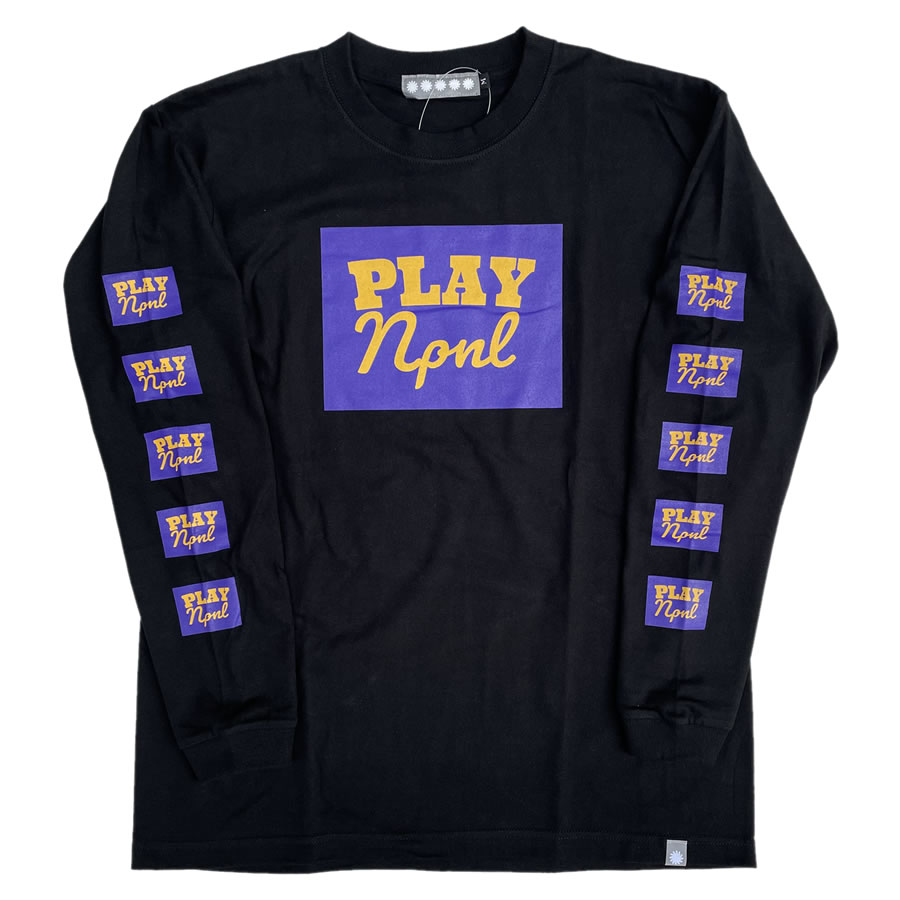 PLAY DESIGN プレイデザイン / P01 / 長袖Tシャツ ロンT / PLAY LOGO LS TEE - WHITE ...