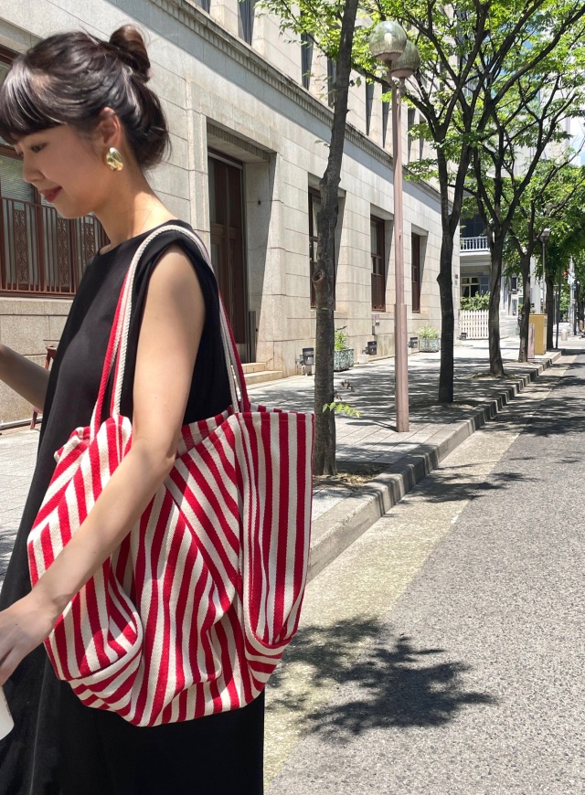 Stripe taught bag （ 3color ） ulu（ウル）