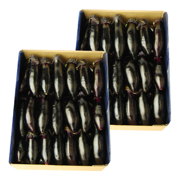 朝採り小なす約2kg(3Sサイズ・浅漬けの素付き)(1kg×2箱)