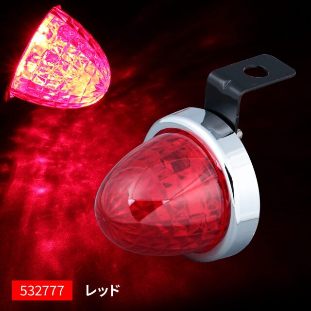 LED ミニサイドマーカーランプ螢（ホタル）カラーレンズ 12V/24V共用 トラックアート歌麿