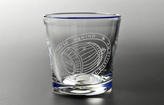 生島賢 MBBDグラス 青B ｜ 暮らしのうつわ花田 和食器 通販