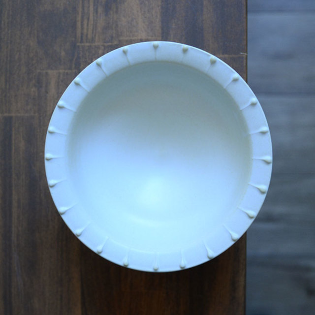 Slip Trailing Bowl 作家「山本壮平」