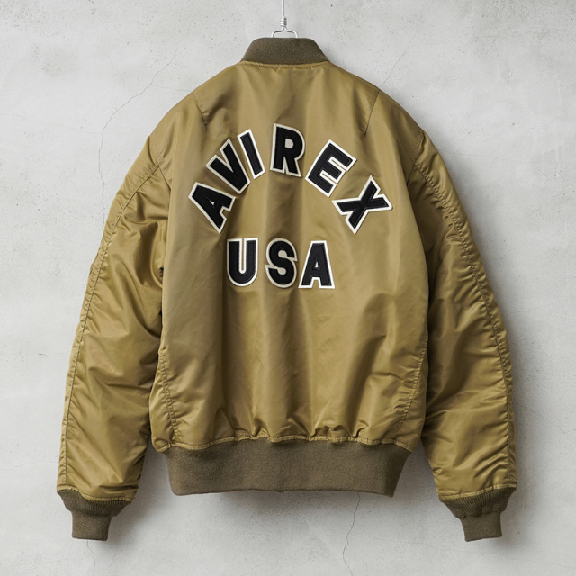 AVIREX アビレックス 6102171 COMMERCIAL LOGO MA-1フライトジャケット