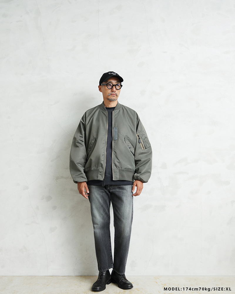 WAIPER.inc 米軍 最初期型 L-2B フライトジャケット MIL-J-7448Cモデル SAGE カスタムモデル【WP146】