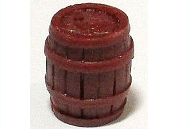 「樽」 樽6個セット【YSK】【鉄道模型】【レジンキット】【フリースケール】【ゲーム風】【ネコポス可】