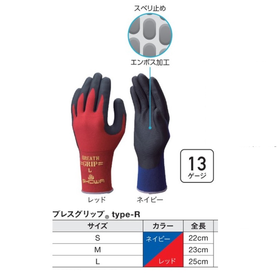 【お買い得まとめ買い】380RブレスグリップType-R手袋 120双 |WATAKI堂