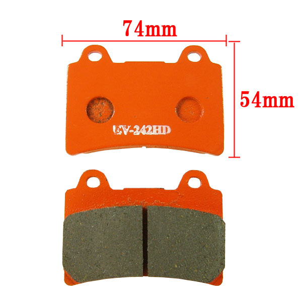 エボリューション ハイグレード ブレーキパッド EV-242HD