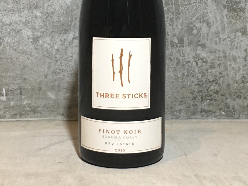スリー スティックス PFVエステイト ピノ・ノワール[2015]Three Sticks PFV Estate Pinot Noir15 ...
