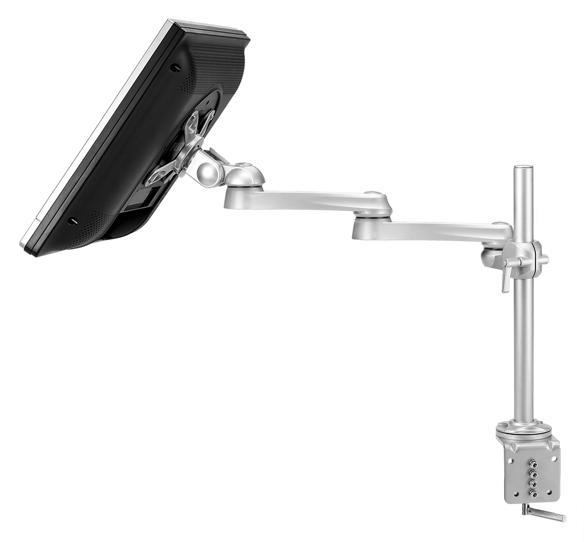 LA-51SC-4Q [水平多関節LA-50セット品 クランプ固定 VESA先端部取外可能 ] ウィンテクノ