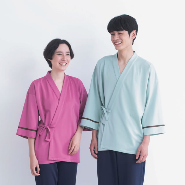 KAZEN(カゼン) 305-44 305-45 305-49 ニット甚平｜患者衣通信販売「白衣のナカノ」