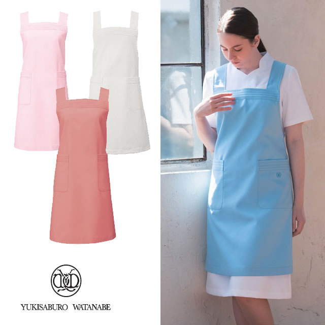 KAZEN(カゼン) YW41エプロン｜看護師用エプロン通信販売「白衣のナカノ」