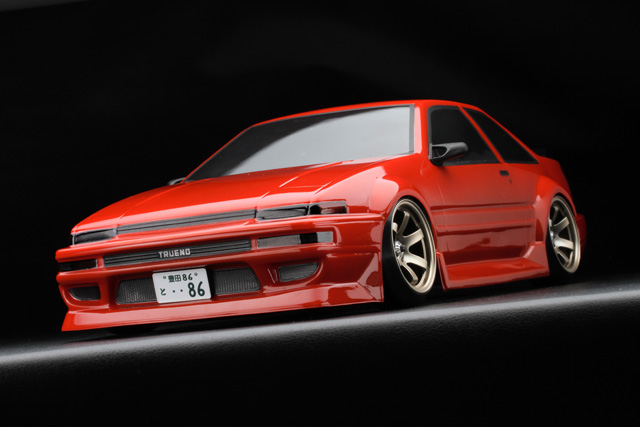 トヨタAE86トレノ 2ドアボディ（195mm/198mm）前期デカール仕様 WRAP-UP NEXT（ラップアップネクスト）OFFICIAL ...