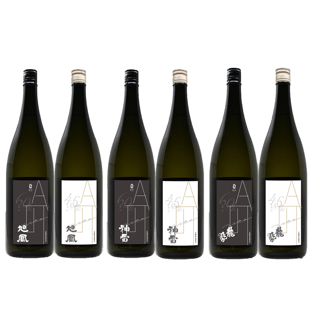 【広島醗酵共同研究会】吟-UTA- 特別頒布会 （1800ml 2本×3セット / 旭鳳（5月）・神雷（6月）・龍勢（7月）） 日本酒・焼酎の ...