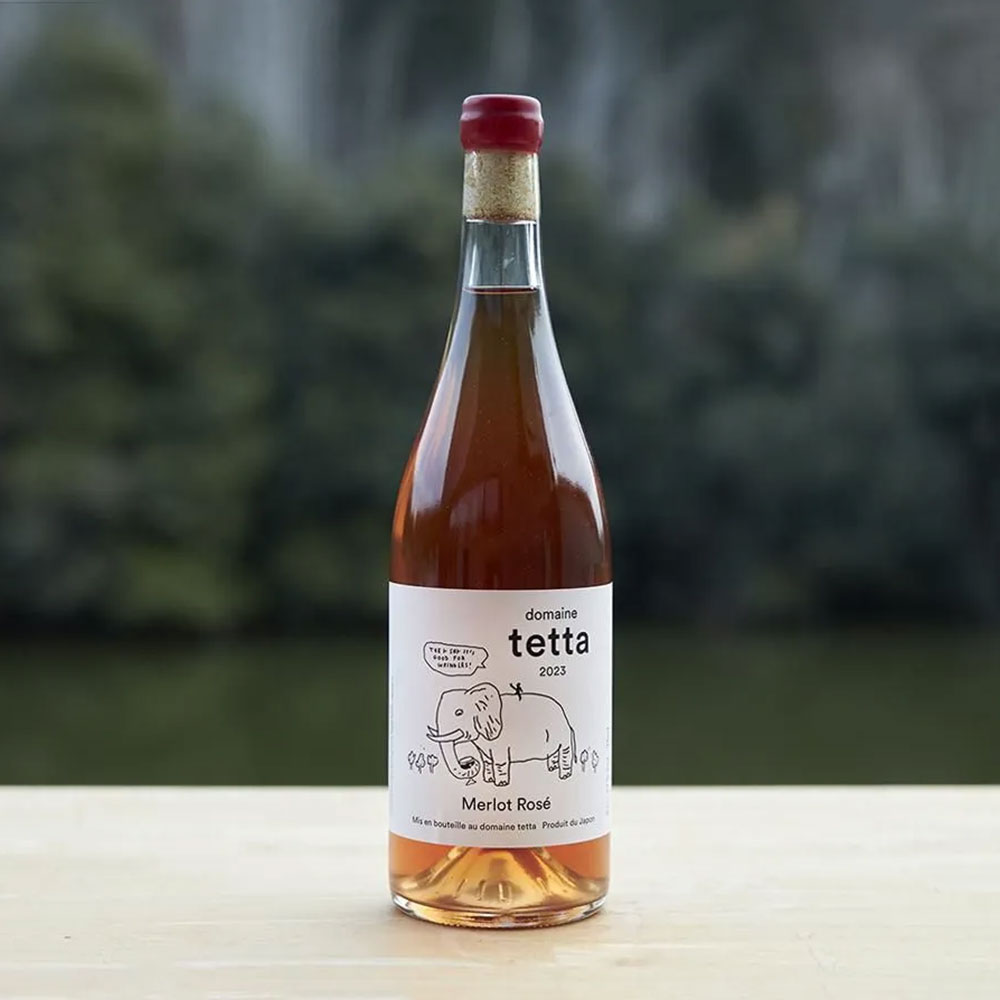 domaine tetta メルロ ロゼ 2023（Merlot Rose） 750ml