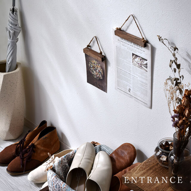 壁掛け アンティーク風 ハンキングクリップ Sサイズ サンチ 【48-100080】｜激安アウトレット家具通販ワイエムワールド