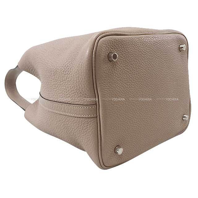 HERMES エルメス ハンドバッグ ピコタンロック 22 MM トゥルティールグレー (グリトゥルトゥレール) トリヨンクレマンス シルバー ...