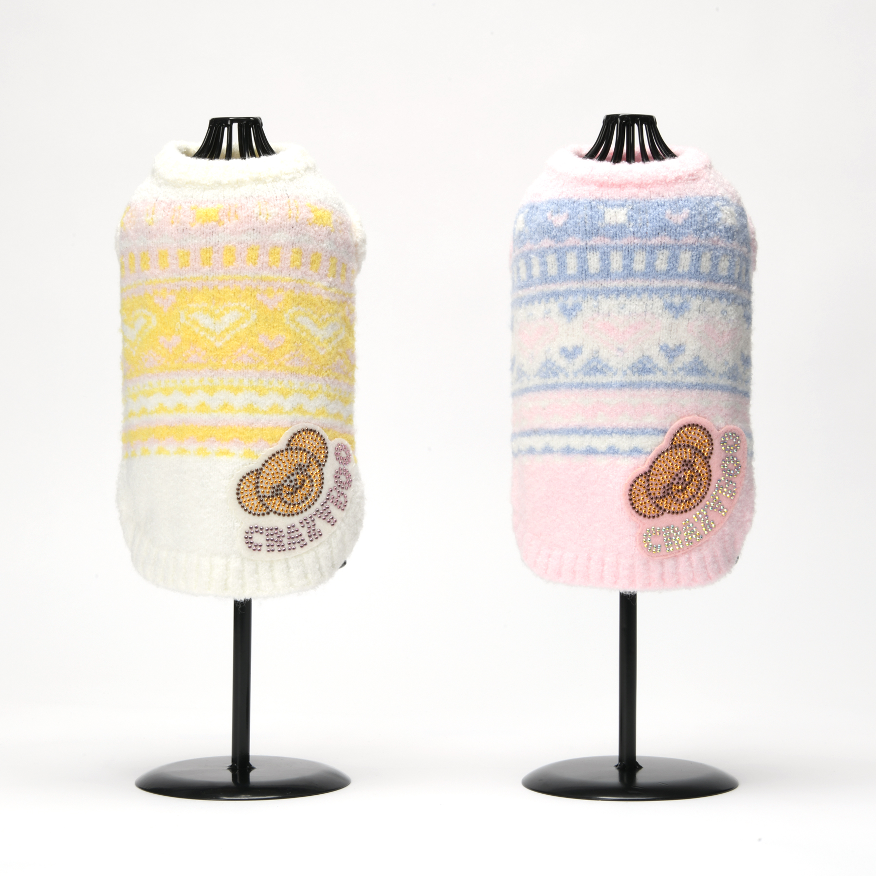 Crazy Boo ノルディック柄マシュマロニット【 クレイジーブー 犬服 犬グッズ ドッグウェア かわいい おしゃれ cool 秋冬A/W